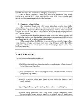 review psak 14: persediaan | DOC