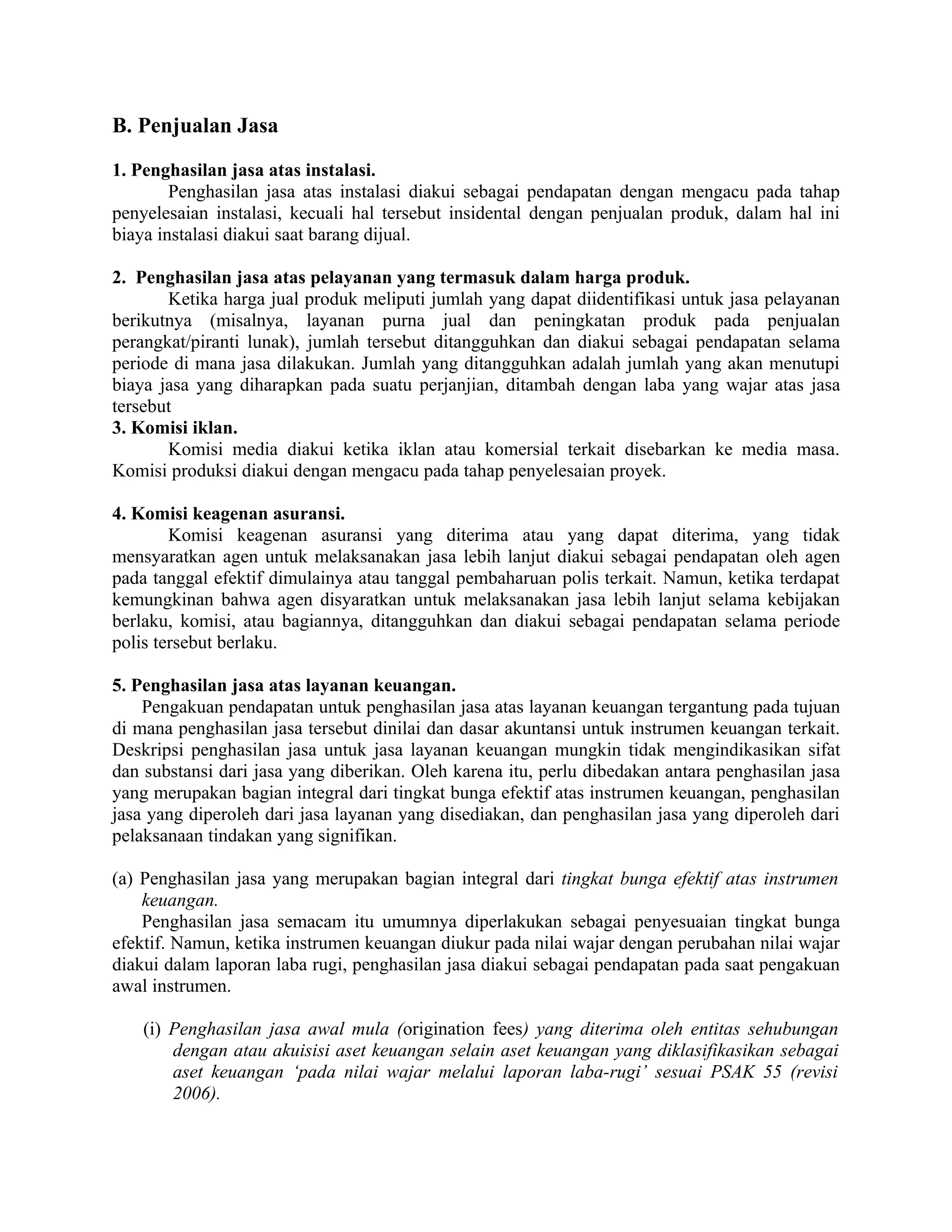 review psak 23 - pendapatan | DOC