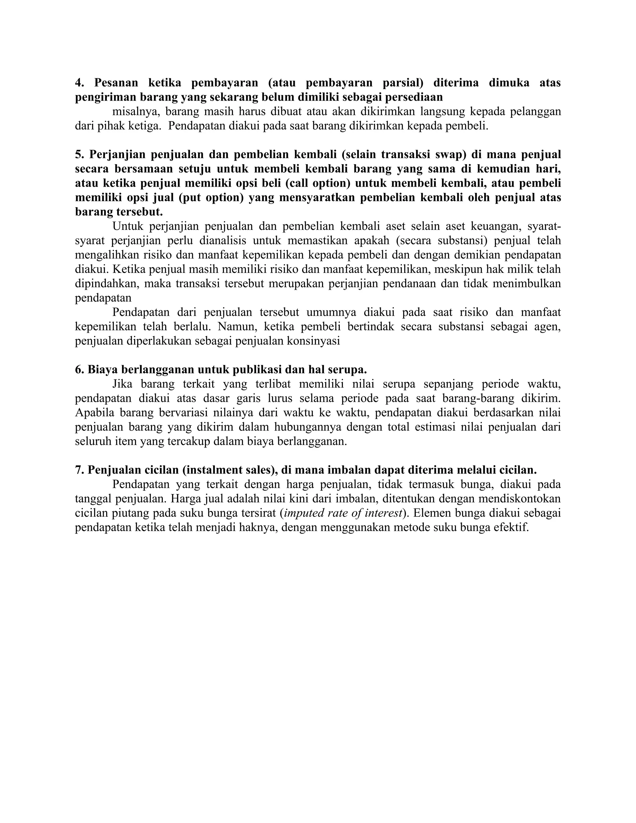 review psak 23 - pendapatan | DOC