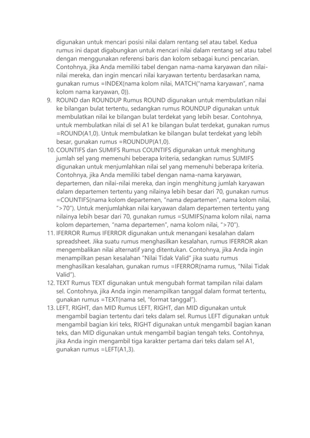 Rangkuman Rumus Excel.docx