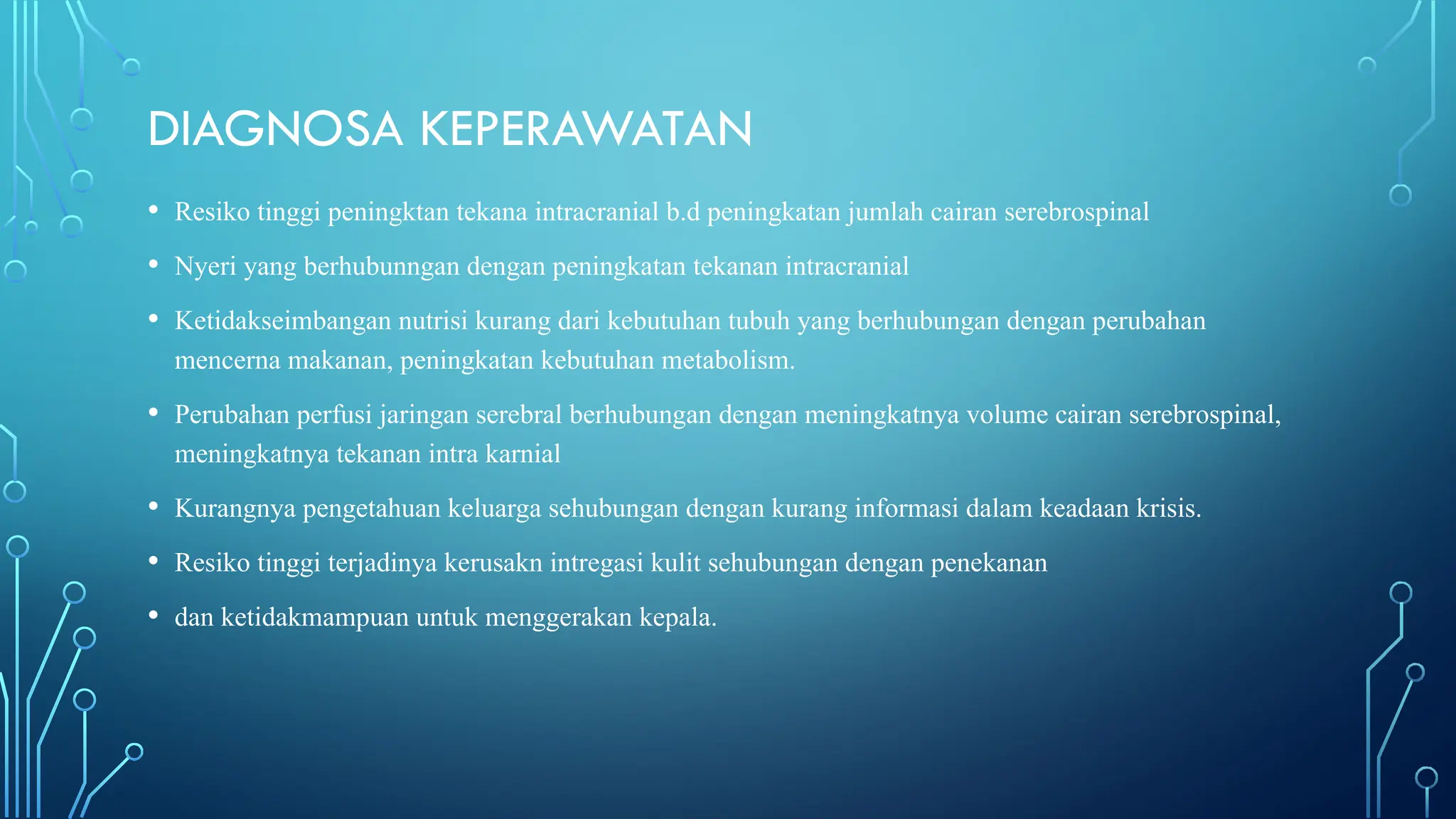 Rangkuman singkat hydrocephalus kelompok | PPTX