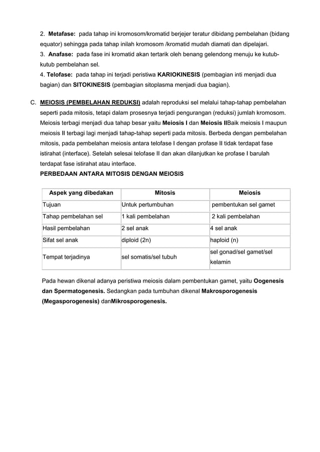 Sistem Reproduksi Makhluk Hidup @SMP CC '14-'15 | DOCX