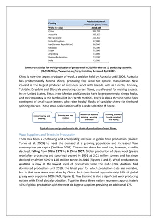 Life cycle assessment of Wool | PDF