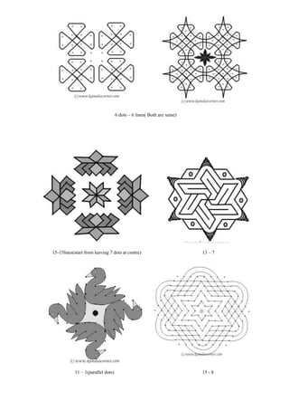 Rangoli designs | DOCX
