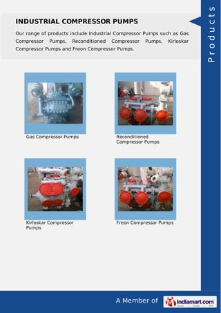 Rang Refrigeration & Engineers, Ahmedabad, Industrial Compressor Pumps ...