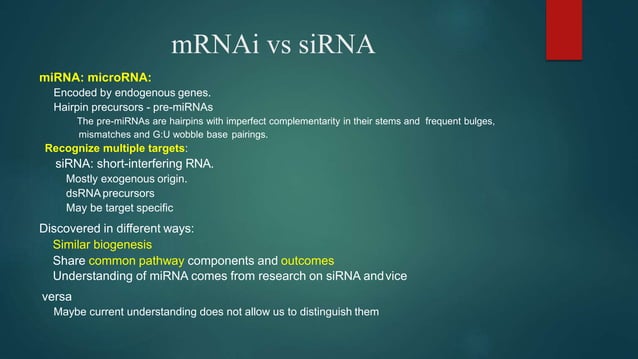 RANi (RNA interference) | PPT
