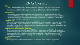 RANi (RNA interference) | PPT