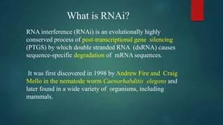 RANi (RNA interference) | PPT