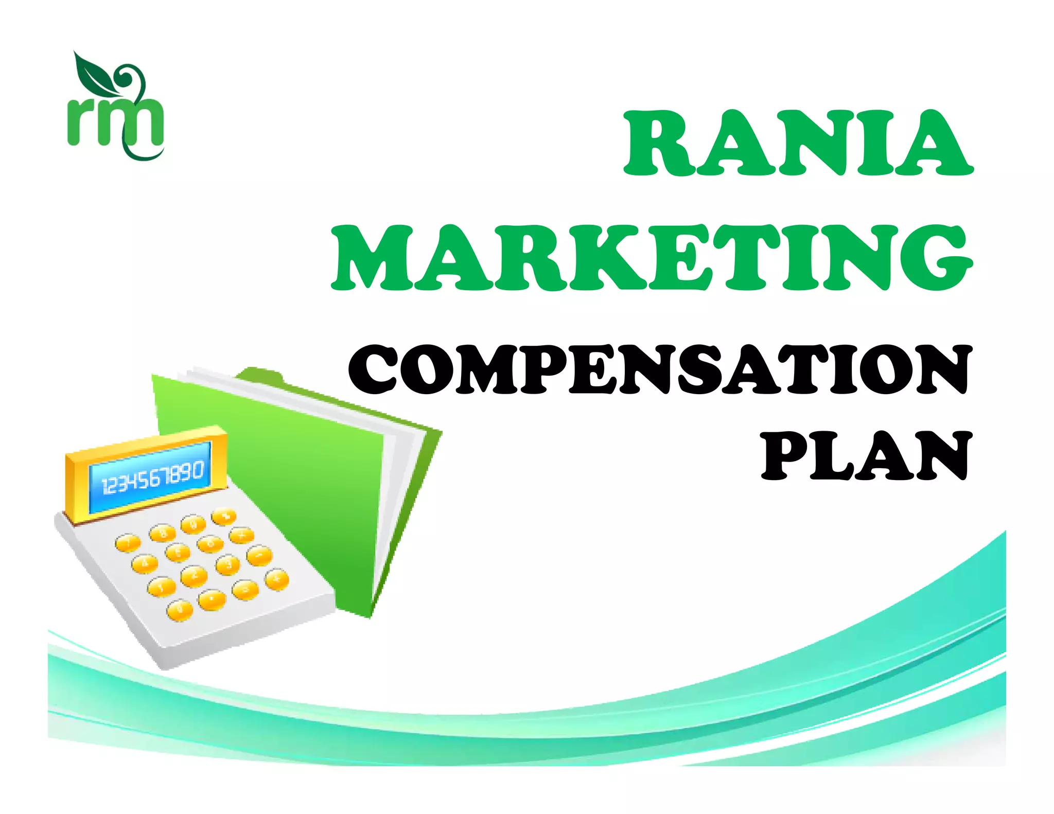 RANIA MARKETING - PLAN FAEDAH DAN PEMASARAN | PPT