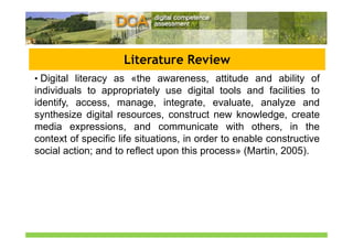 Digital competence assessment | PPT