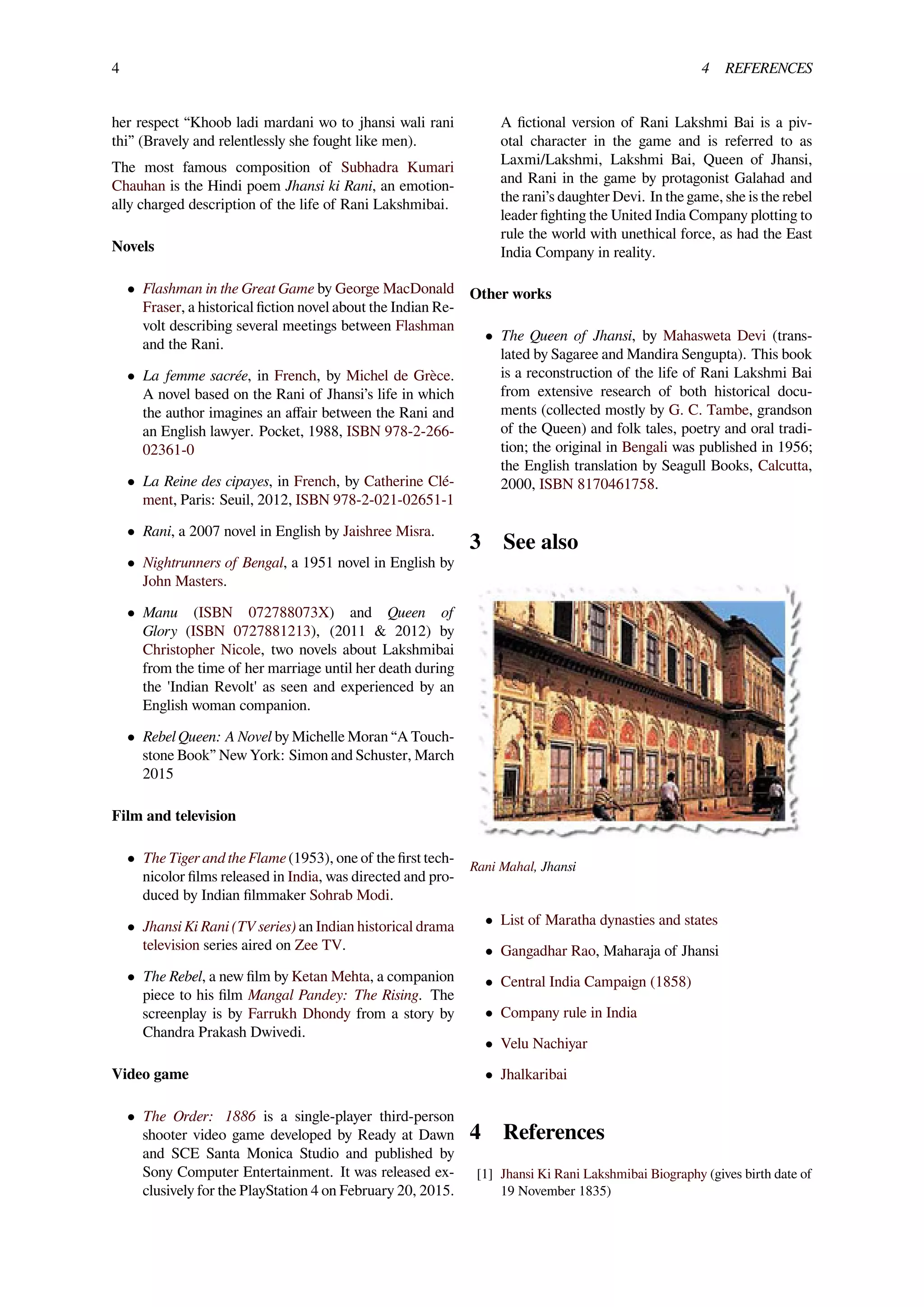 Rani of jhansi | PDF