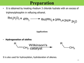 Synthetic Reagents and Its Application | PPT