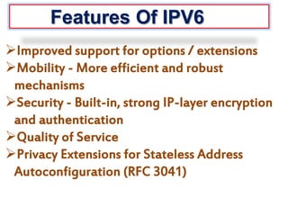 IP VERSION 6 | PPTX