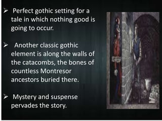 GOTHIC ELEMENTS IN POE’S SHORT STORIES | PPTX