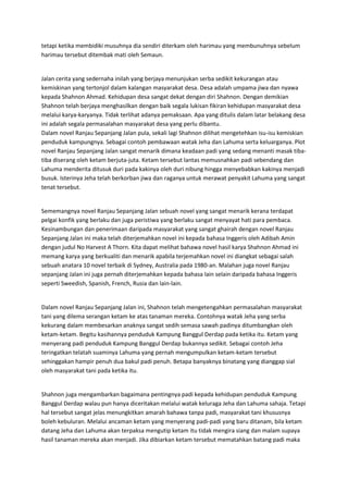 Ranjau spnjg jln | DOCX