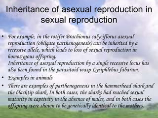 Reproduction Types of reproduction 10th class chapter | PPTX