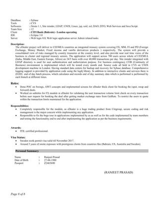 Ranjeet updated profile | DOC