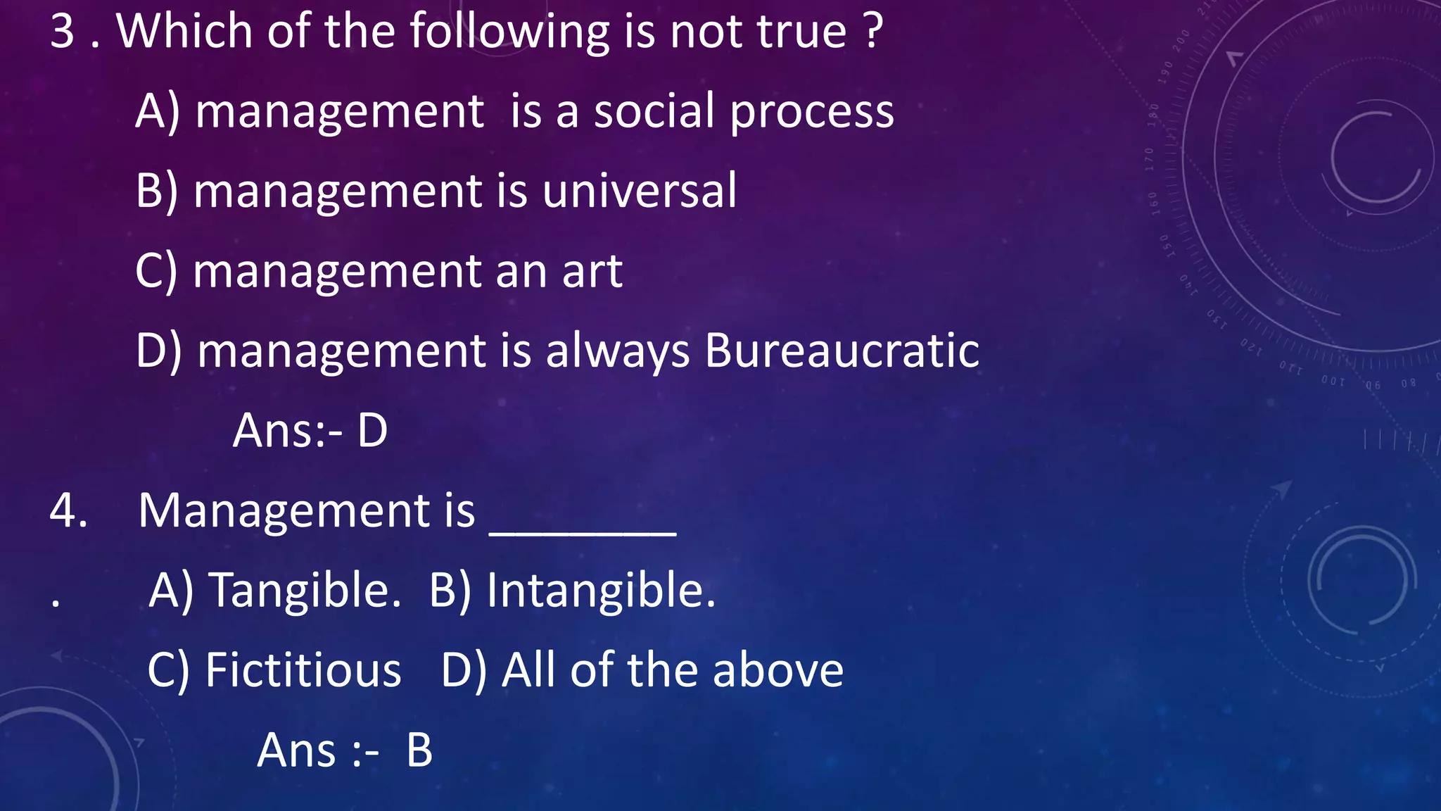 Characteristics of Management | PPTX