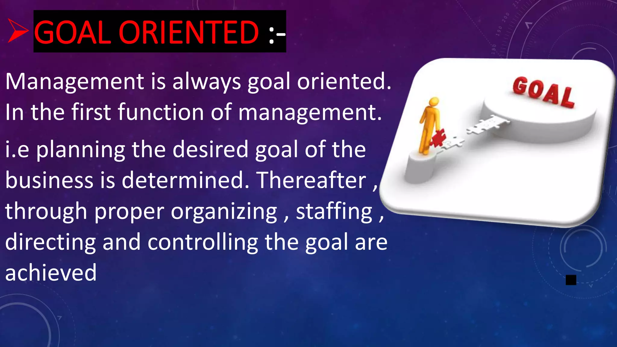 Characteristics of Management | PPTX