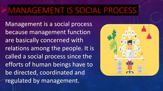 Characteristics of Management | PPTX