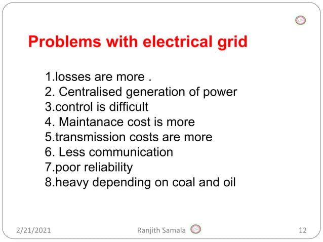 electrical grid and converting it into smart grid | PPT