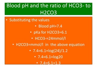 ELECTROLYTE BALANACE .CHIORIDES AND BICARBONATES | PPTX