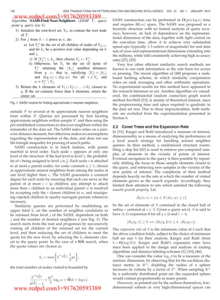 Rank based similarity search reducing the dimensional dependence | PDF