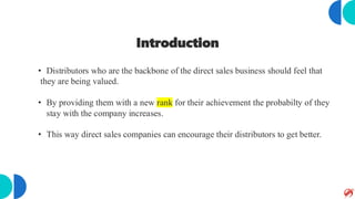 Understanding Effective Rank Advancement Systems in Direct Sales | PPT