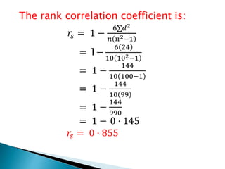 Rank correlation | PPTX
