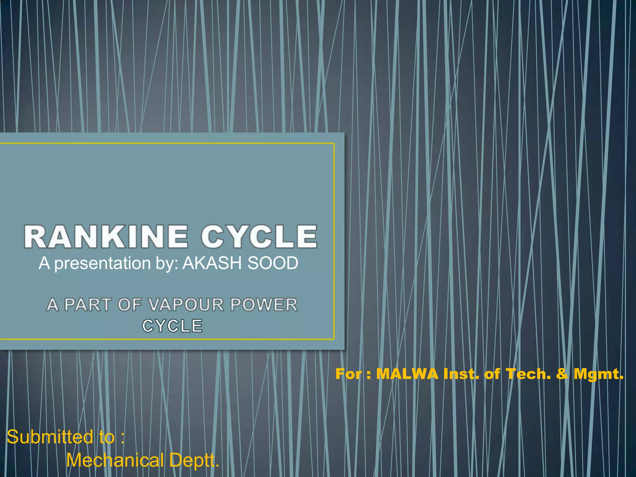 RANKINE CYCLE-DEMO.pptx