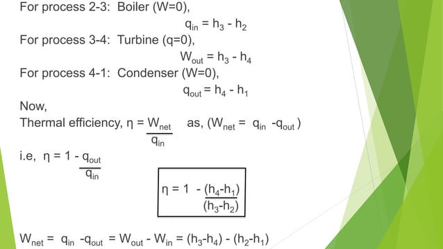 ThermoDynamics (Working of steam power plant and rankine cyle) | PPTX