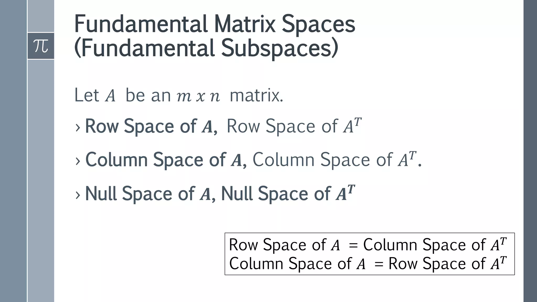 Rank, Nullity, and Fundamental Matrix Spaces.pptx