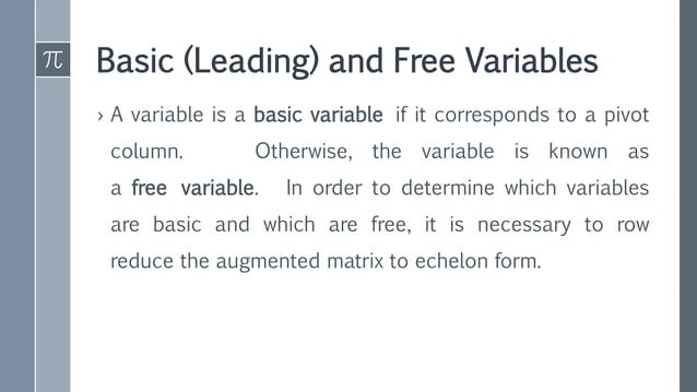 Rank, Nullity, and Fundamental Matrix Spaces.pptx | Computing | Technology & Computing