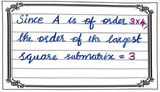 Rank of a matrix:::Definition | PDF