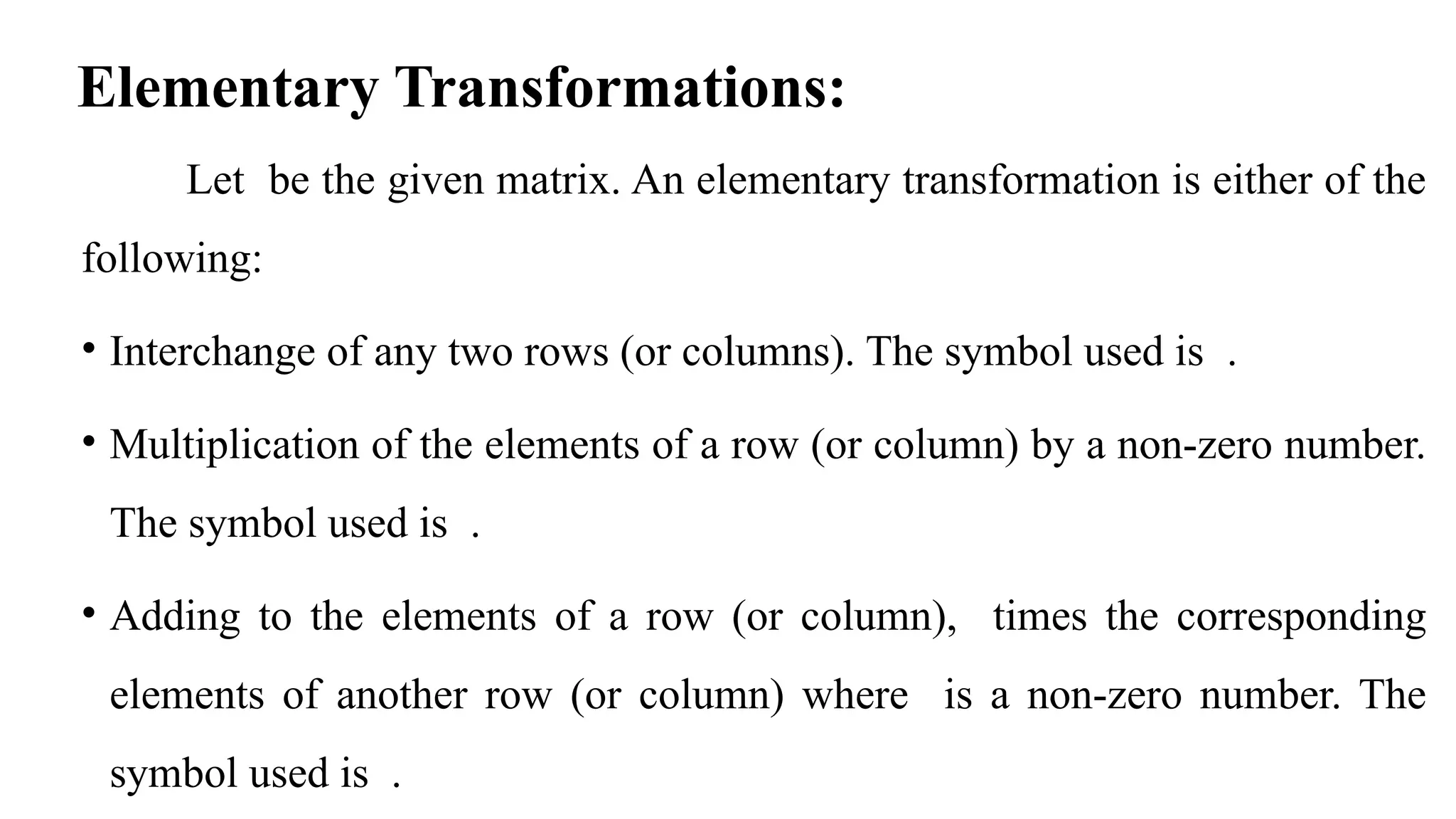 Rank of a Matrix in Echelon Form with an example.pptx