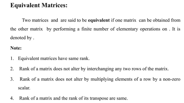 Rank of a Matrix in Echelon Form with an example.pptx