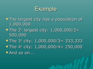 Rank size rule | PPS