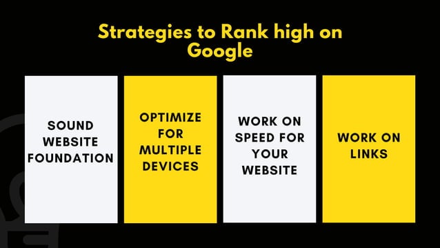Rank yourself #1 on Google | PPT