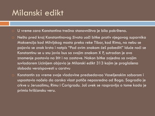 Ranohiscanstvo | PPTX