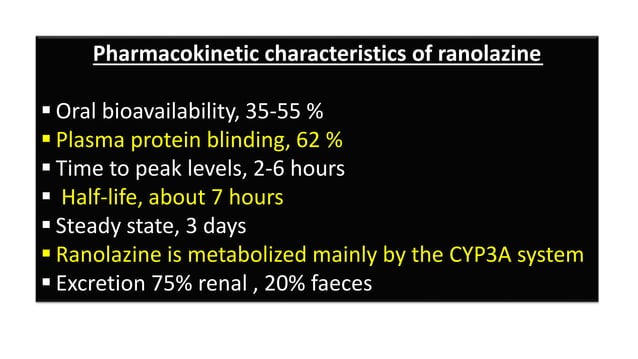 Drug Treatment of Chronic Coronary Syndrome: Focus Issue on Ranolazine ...