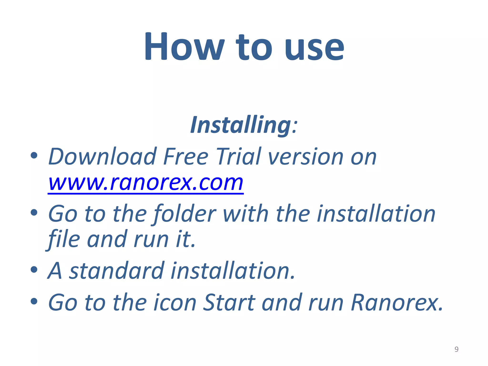 Ranorex presentation | PPTX