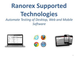 Ranorex presentation | PPTX