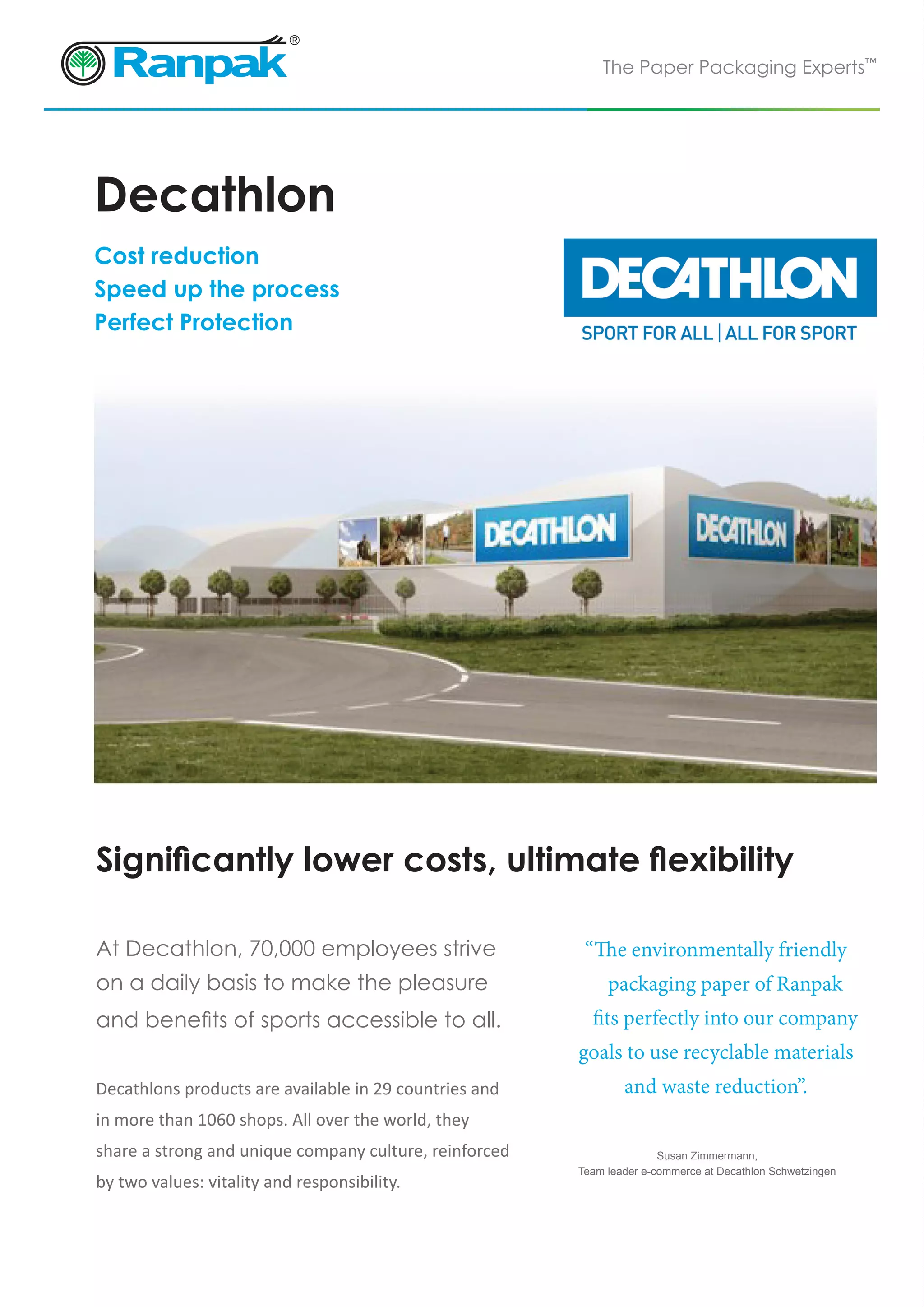 Customer case Decathlon | PDF