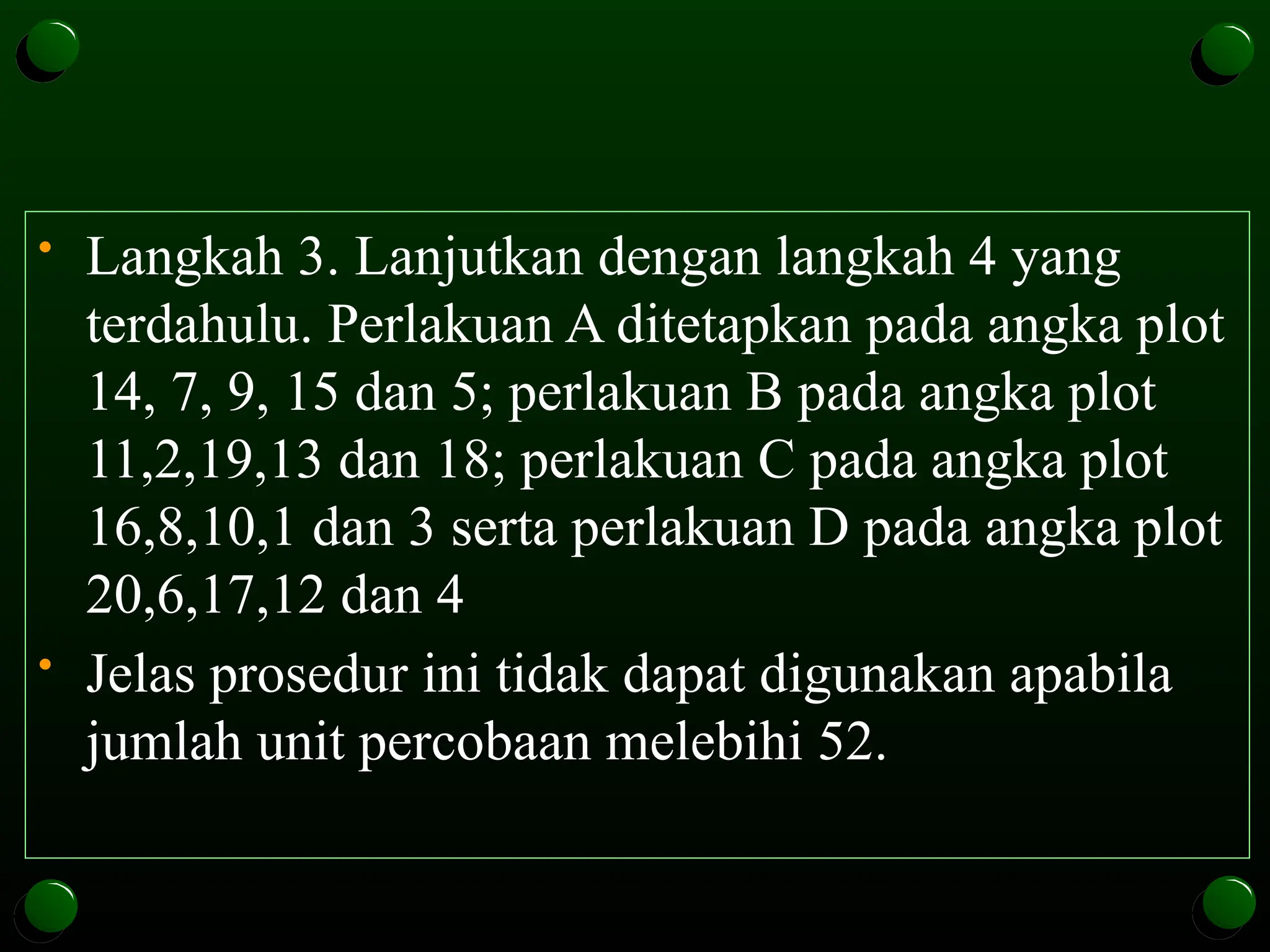 Rancangan Penelitian RAK SEDERHANA, RAL DLL | PPTX