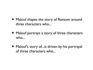 Ransom Presentation | PPT