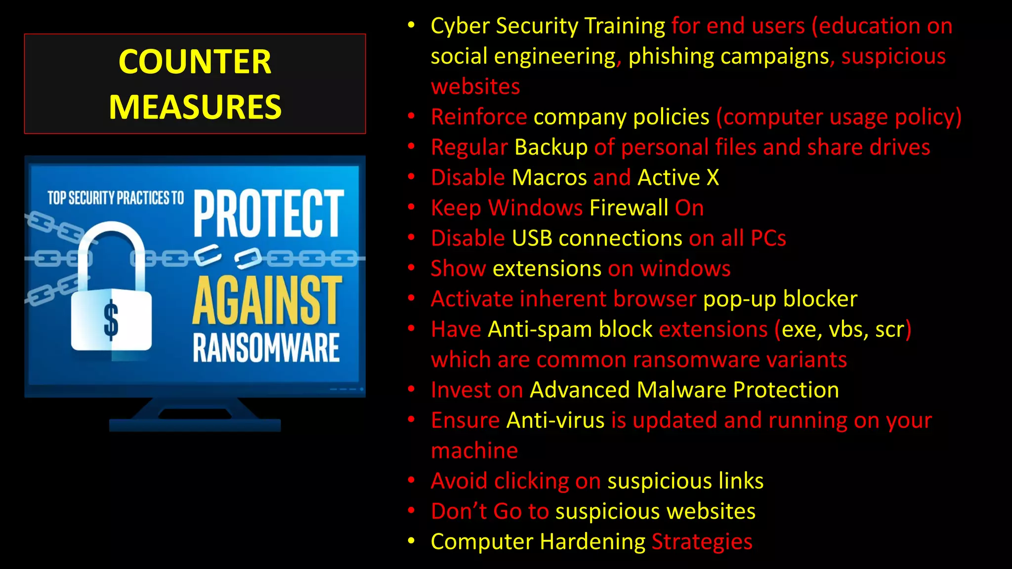 3. Ransomware (cyber awareness series) | PPT