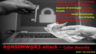 3. Ransomware (cyber awareness series) | PPT