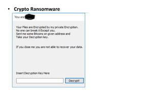 Ransomwre - Impact, Evolution, Prevention | PPT