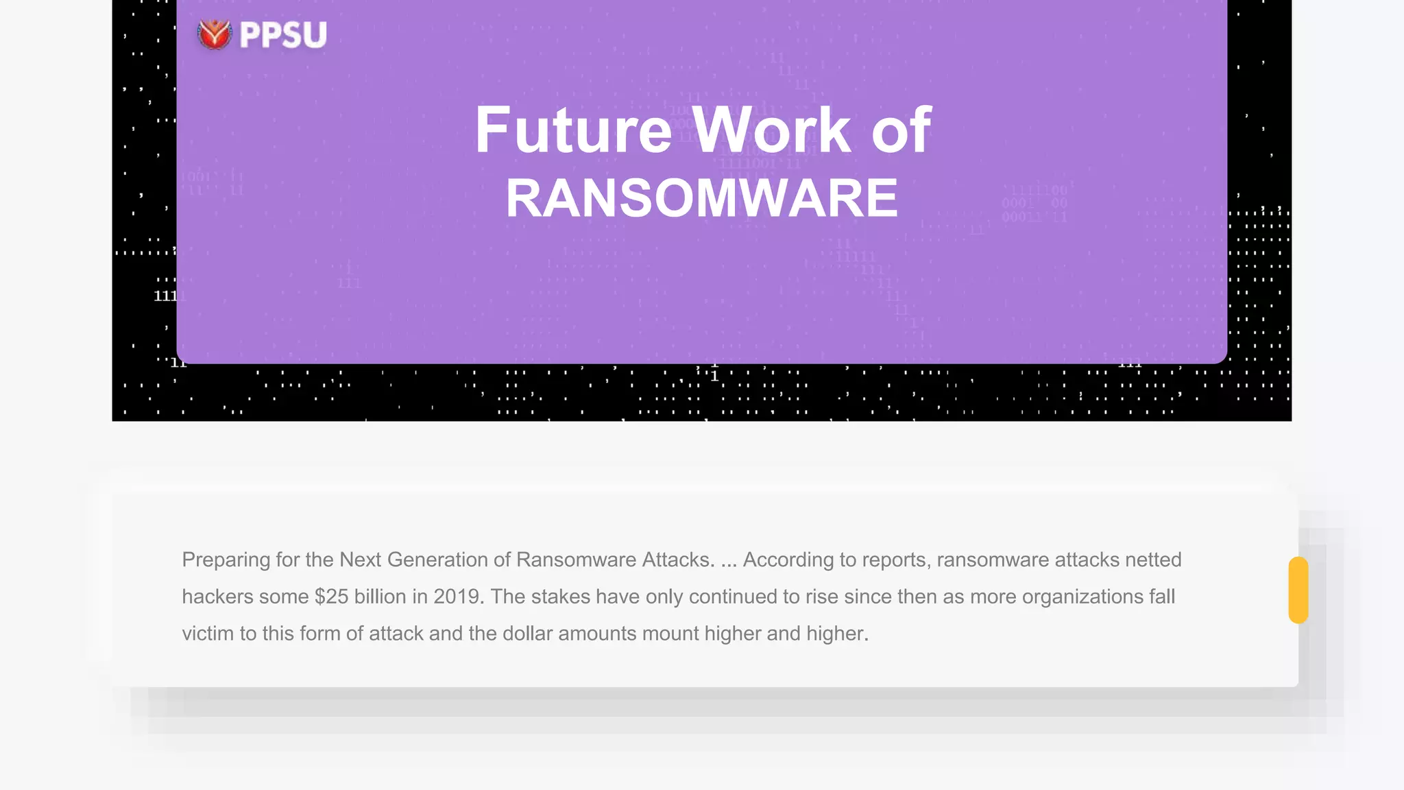 Ransomware | PPTX