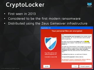 Ransomware is Coming to a Desktop Near You | PPT
